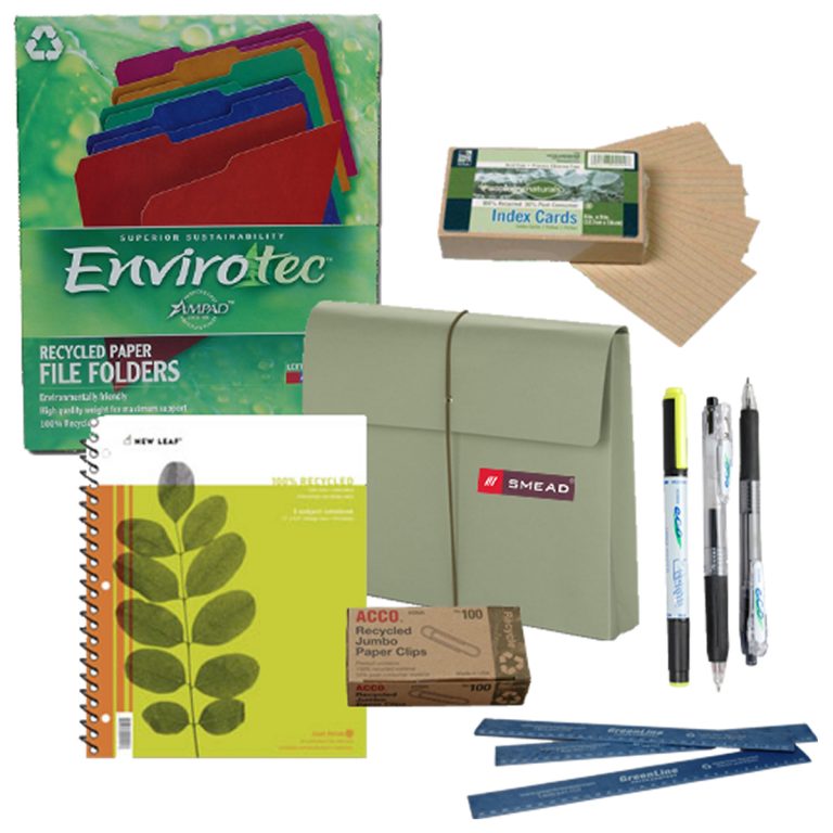 Recycled Paper Products and Recycled Office Supplies